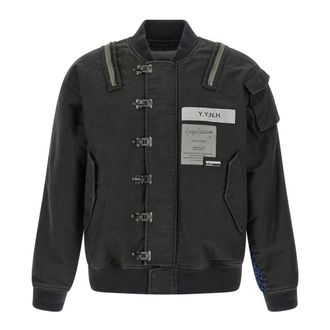 Yohji Yamamoto Homme, Vestes, Noir, Taille: XL Veste A-1 Deck