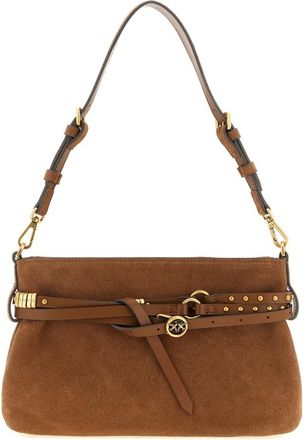 Pinko Pinko, Femme, Sacs, Brun, Taille: ONE Size Belt Mini Shoulder Bag