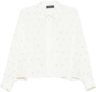 Fabiana Filippi Beaded-embellished Long-sleeve Shirt
