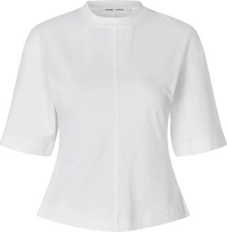 Sams&oslash;e & Sams&oslash;e Femme, Tops, Blanc, Taille: 42 FR Sadisas T-Shirt