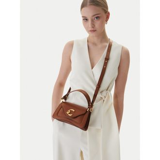 Coccinelle Handtasche Coccinelle SSK Coccinelle C-ME Calf E1 SSK 18 04 01 Braun