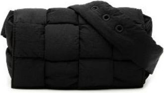 Bottega Veneta Sac banane matelass&eacute; Cassette Pre-owned - Femme - Pre-owned - Noir - Taille: ONE Size