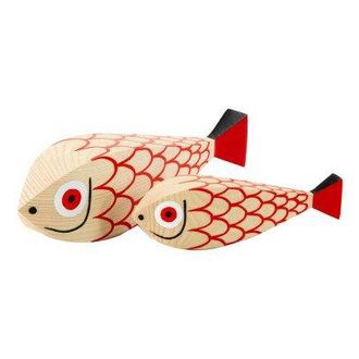 Vitra D&eacute;coration en bois Mother fish and child - Alexander Girard Vitra