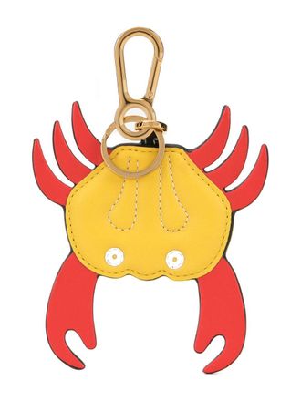 Loewe porte-cl&eacute;s &agrave; breloque crabe - Jaune