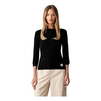 A|X Armani Exchange Rundhals-Strickpullover - - Knitwear - Damen - Schwarzk - M