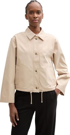 Tom Tailor Boxy Fit Hemdbluse, mid Blue White Stripe, XXL