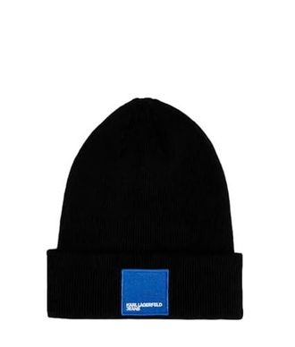 Karl Lagerfeld Karl Lagerfeld Jeans, Femme, Coffret Cadeau Bonnet/Écharpe, Noir, One size