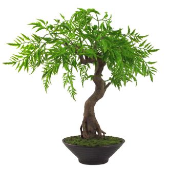 Leaf K&uuml;nstlicher Kleiner Bonsai-Baum