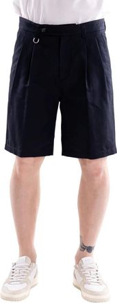 Paolo Pecora Homme, Shorts, Bleu, Taille: XL Bermuda Shorts