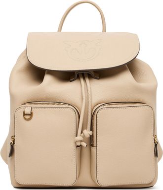 Pinko Rucksack PINKO Carrie Backpack Al 25-26 PLTT 104351 A29Q Beige