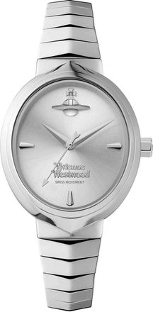 Vivienne Westwood Uhr - Quarzuhr Armour Watch - Gr. unisize - in Silber - f&uuml;r Damen