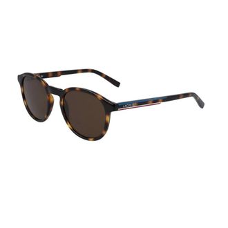 Lacoste unisex, Accessoires, Brun, Taille: 50 MM Lunettes de soleil