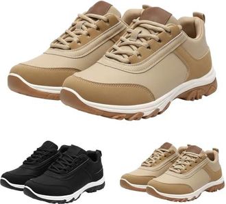 Generic Baskets athl&eacute;tiques pour femme - Respirantes et l&eacute;g&egrave;res - Chaussures de marche d&eacute;contract&eacute;es &agrave; lacets - Antid&eacute;rapantes - Pour le tennis, la gym, le jo