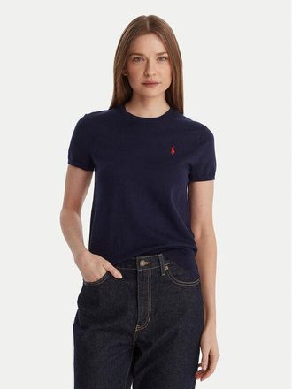 Polo Ralph Lauren T-Shirt 211971872004 Dunkelblau Slim Fit