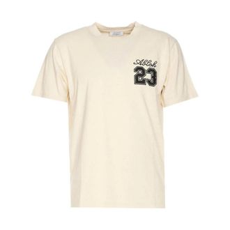 Off-white Homme, Tops, Beige, Taille: S T-shirt Beige Imprimé Automne/Hiver