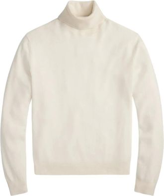 Ralph Lauren Purple Label Rollkragenpullover aus Kaschmir - Wei&szlig;