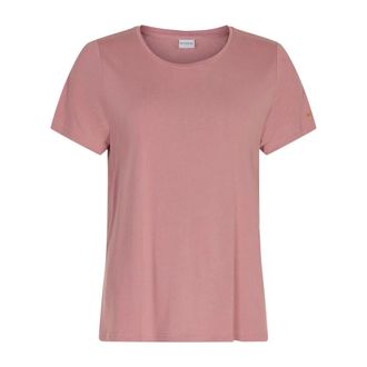 In Front IN Front - Dusty Rose Heart T-shirt - Femme - Tops - Rose - Taille: 38 FR