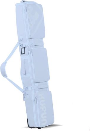 Generic Snowboardtasche Mit Rollen, Doppelte Skitasche Mit Rollen, Gepolsterte, wasserdichte Snowboardtasche, F&uuml;r Flugreisen, Passend F&uuml;r Ski Und Skischuhe, E