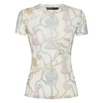 Philipp Plein Femme, Tops, Multicolore, Taille: 38 FR T-Shirt Pure
