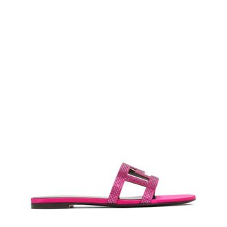 Versace Femme, Chaussures, Rose, Taille: 38 1/2 EU Sandales