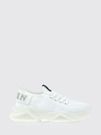 Philipp Plein Baskets basses en maille crochet avec cheville &eacute;lastiqu&eacute;e et logo