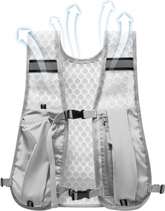 Generic Lauf-Brustrucksack - leichte reflektierende Trinkweste, Handyhalter | Wasserdichter Sport-Aufbewahrungsrucksack aus Nylon | Radfahren Wandern Weste Ta