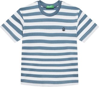 Benetton United Colors Of Benetton T-Shirt 3FHXG10HR Blau Regular Fit