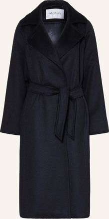 Max Mara Kamelhaar-Mantel Manuela blau