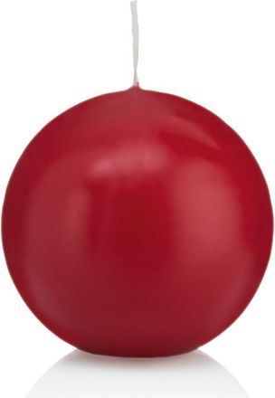 Wiedemann Kugelkerzen, Wachs, Altrot, 7 x 7 cm, 12-Einheiten