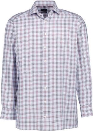 Olymp Herren Hemd blau kariert