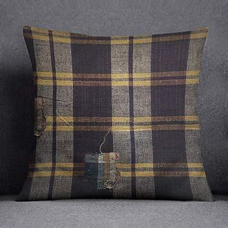 Bonamaison Kissenhüllen, Cotton, Mehrfarbig, 45x45