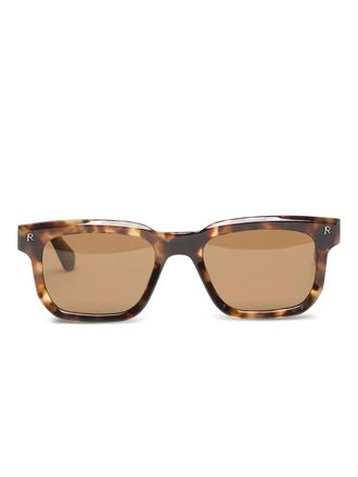Represent Hampton Sonnenbrille mit eckigem Gestell - Braun