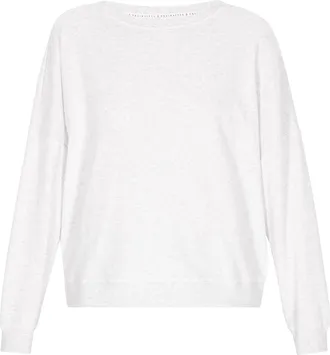 Dreimaster Dreimaster Sweatshirt Frauen cremefarben