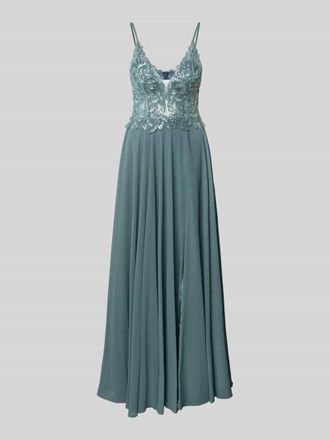 Mascara Abendkleid mit Paillettenbesatz