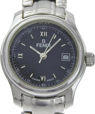 Fendi Pre-owned 210L Montre - Femme - Pre-owned - Noir - Taille: ONE Size