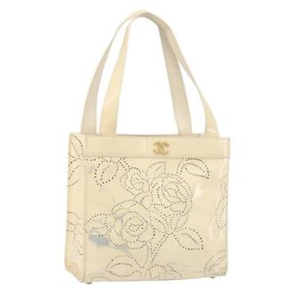 Chanel Pre-owned Vintage Leder Tote Bag - - Pre-owned - Damen - Beige - ONE SIZE