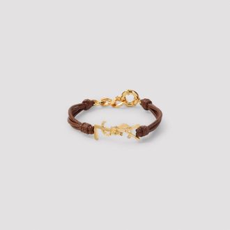Saint Laurent Bracelet Cassandre Multi Rangs