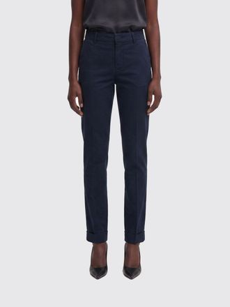 Pantaloni Torino Pantalon Femme couleur Bleu