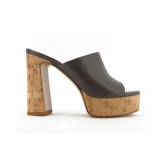 Gianmarco F. Femme, Chaussures, Brun, Taille: 39 EU Et161 Mule &agrave; Talon