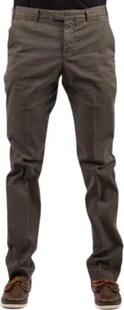 Pantaloni Torino Homme, Pantalons, Brun, Taille: L Pantalon Slim-fit