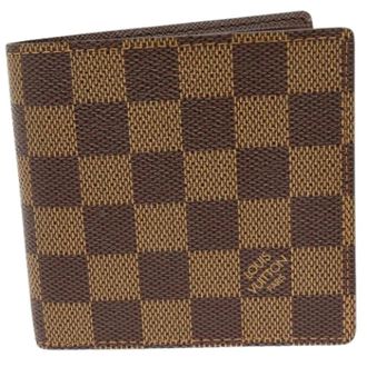 Louis Vuitton Pre-owned Portefeuille Marco Damier Wallet - Homme - Pre-owned - Brun - Taille: ONE Size