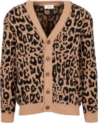 A Paper Kid Homme, Pulls, Multicolore, Taille: M Spotted Cardigan