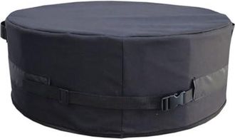 Generic Housse de feu imperm&eacute;able avec sangles &agrave; boucle r&eacute;glables, housse circulaire avec design anti-&eacute;claboussures et a&eacute;rations lat&eacute;rales pour &eacute;vacuer lhumid