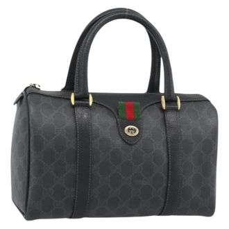 Gucci Sac Boston Pre-owned - Femme - Pre-owned - Noir - Taille: ONE Size