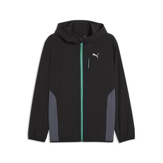 Puma FLEX STRETCH Gewebte Trainingsjacke Herren, Kleidung, Schwarz, XXL