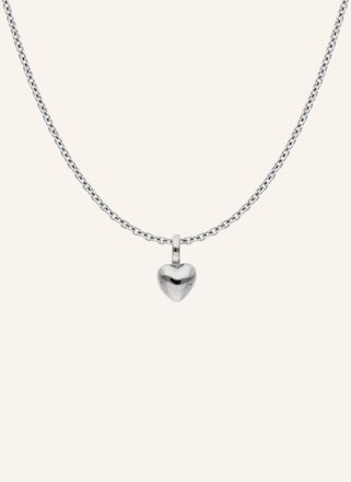 Cada Cada Kette Round Tiny Heart silber