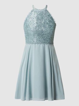 Jake*s Cocktailkleid aus Spitze und Chiffon