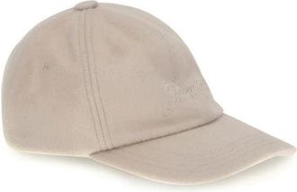 Jacquemus Homme, Accessoires, Beige, Taille: 60 CM Cachemiro Baseball Cap