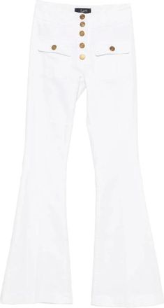 Seafarer Femme, Jeans, Blanc, Taille: W28 Flared Jeans