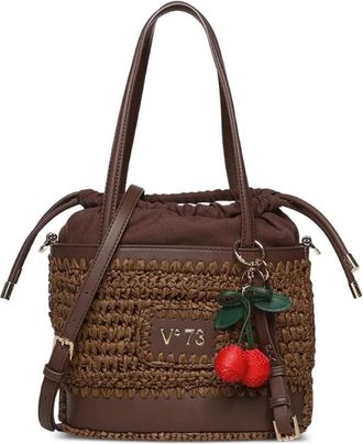 V&deg; 73 Femme, Sacs, Brun, Taille: ONE Size Alisya Shoulder Bag